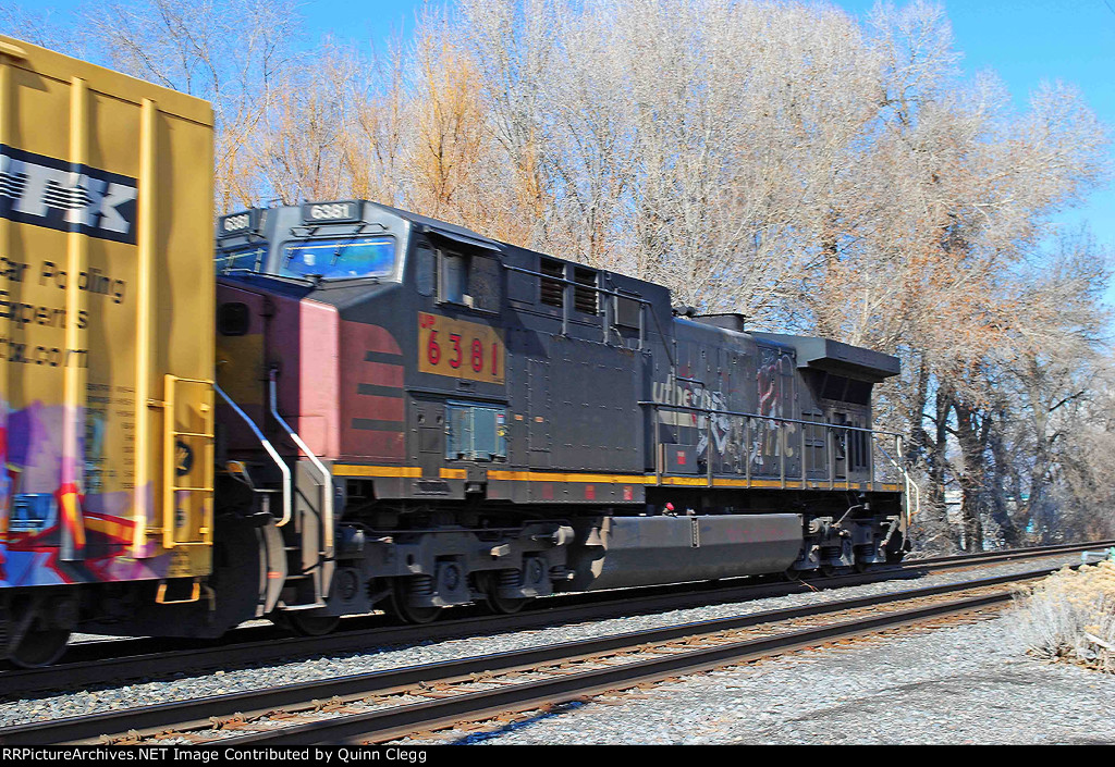 FORMER SOUTHERN PACIFIC AC4400 NO.322.